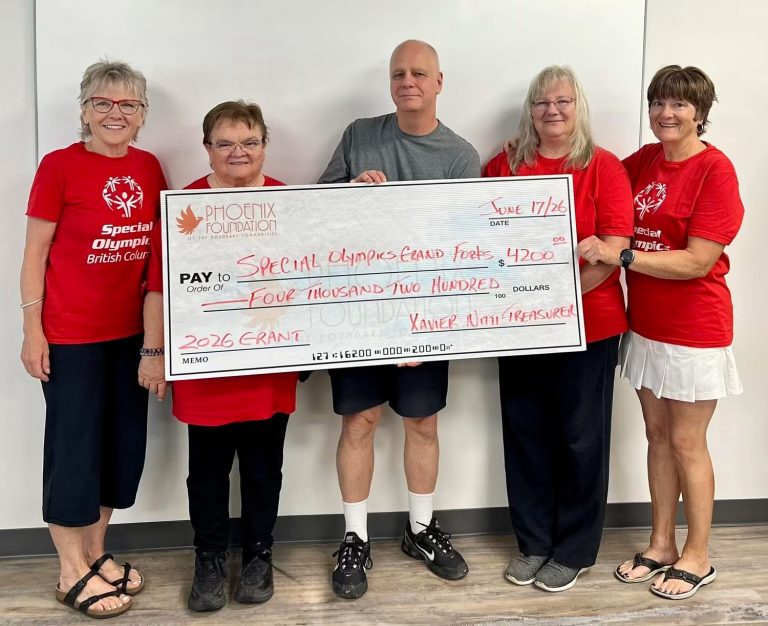 Special olympics BC – Grand Forks – Phoenix Foundation